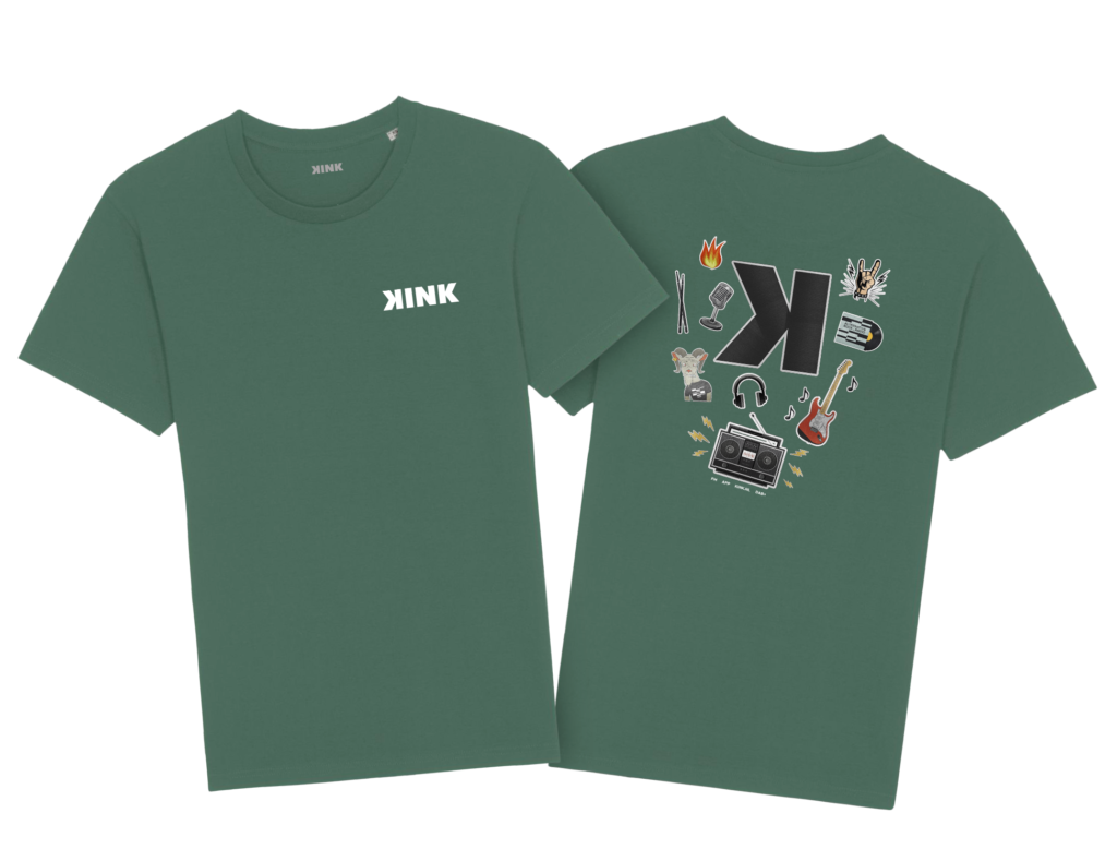 KINKSTORE | Draag wat je hoort, het originele KINK-shirt is nu te koop!